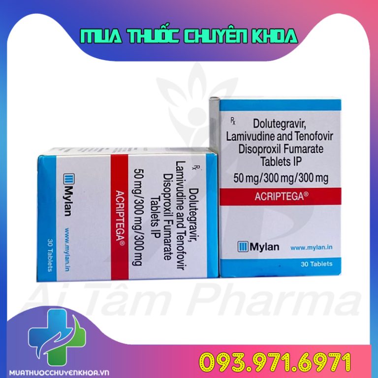 Thuốc ACRIPTEGA (TLD) – Điều trị HIV
