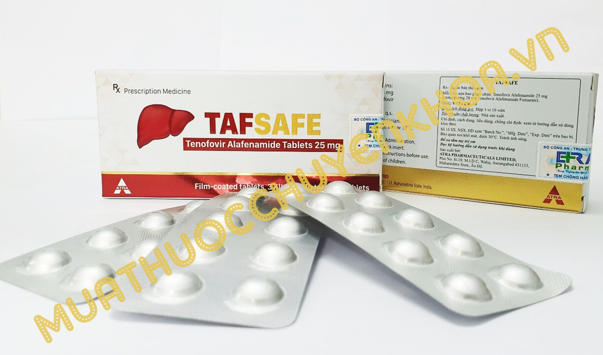 Thuốc TAFSAFE 25mg - Điều Trị Viêm Gan B