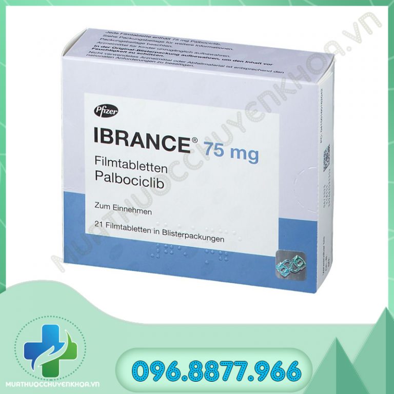 Thuốc IBRANCE 75mg 100mg 125mg - Điều Trị Ung Thư