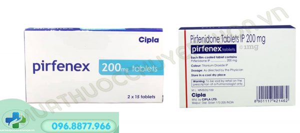 Thuốc Pirfenex 200mg (Pirfenidone) - Điều Trị Xơ Phổi Vô Căn