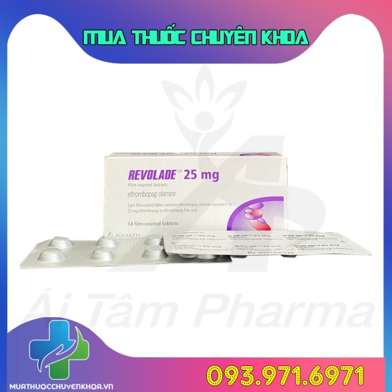 Thuốc REVOLADE 25mg 50mg (Eltrombopag) - Điều Trị Ung Thư