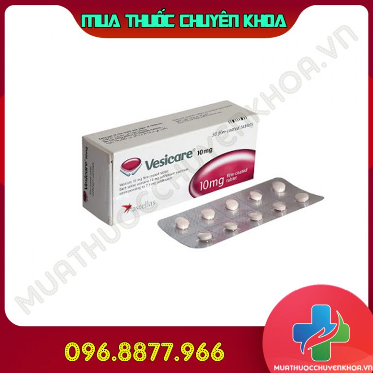 Thuốc Vesicare 5mg 10mg (Solifenacin Succinate) - Điều Trị Đường Tiết Niệu