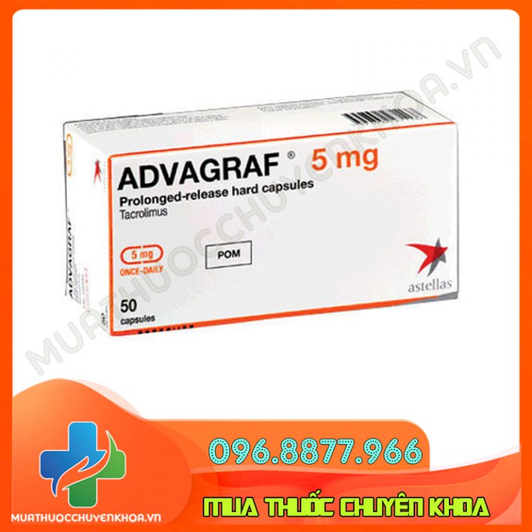 Thuốc Advagraf 1mg 0.5mg 3mg 5mg – Tacrolimus