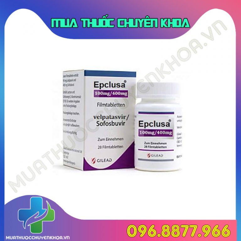 Thuốc Epclusa 400mg/100mg - Điều Trị Viêm Gan C
