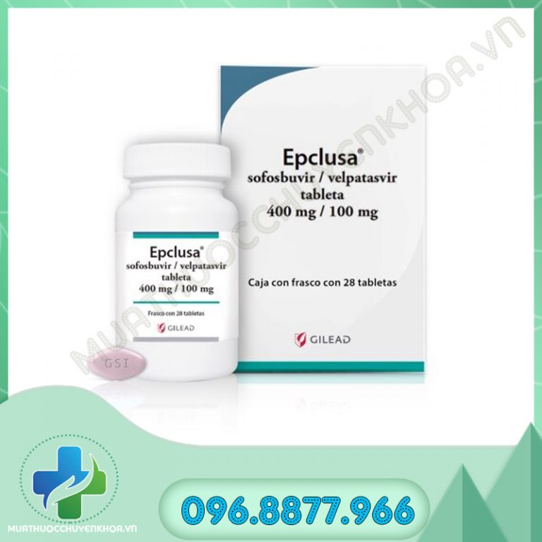 Thuốc Epclusa 400mg/100mg - Điều Trị Viêm Gan C