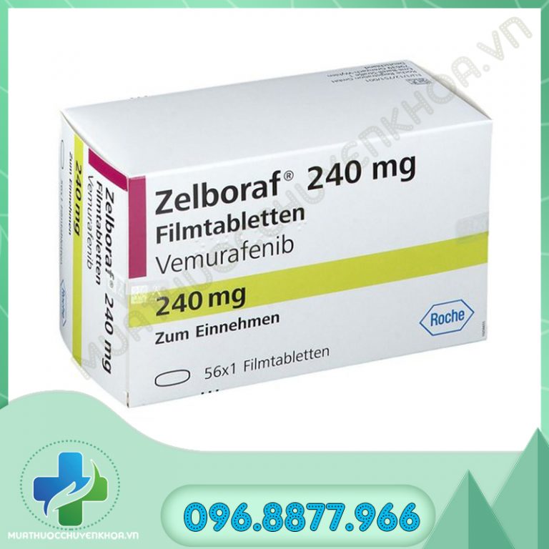 Thuốc Zelboraf 240mg (Vemurafenib) - Điều Trị Ung Thư