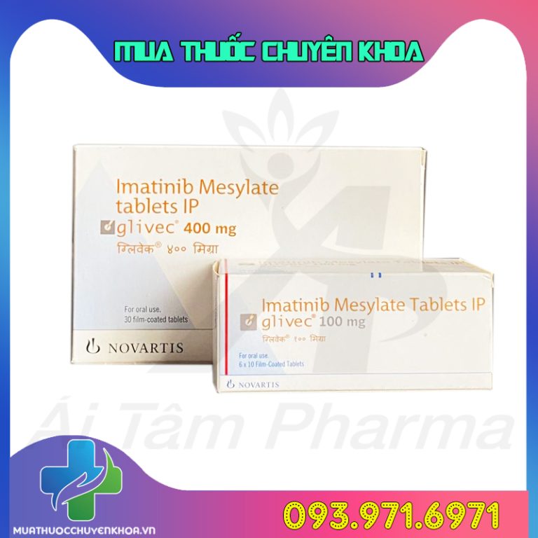 Thuốc Glivec 100mg 400mg (Imatinib) - Điều Trị Ung Thư