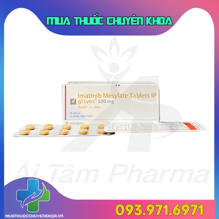 Thuốc Glivec 100mg 400mg (Imatinib) - Điều Trị Ung Thư