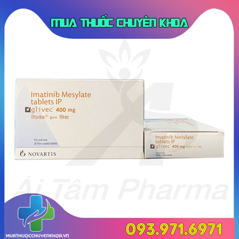 Thuốc Glivec 100mg 400mg (Imatinib) - Điều Trị Ung Thư