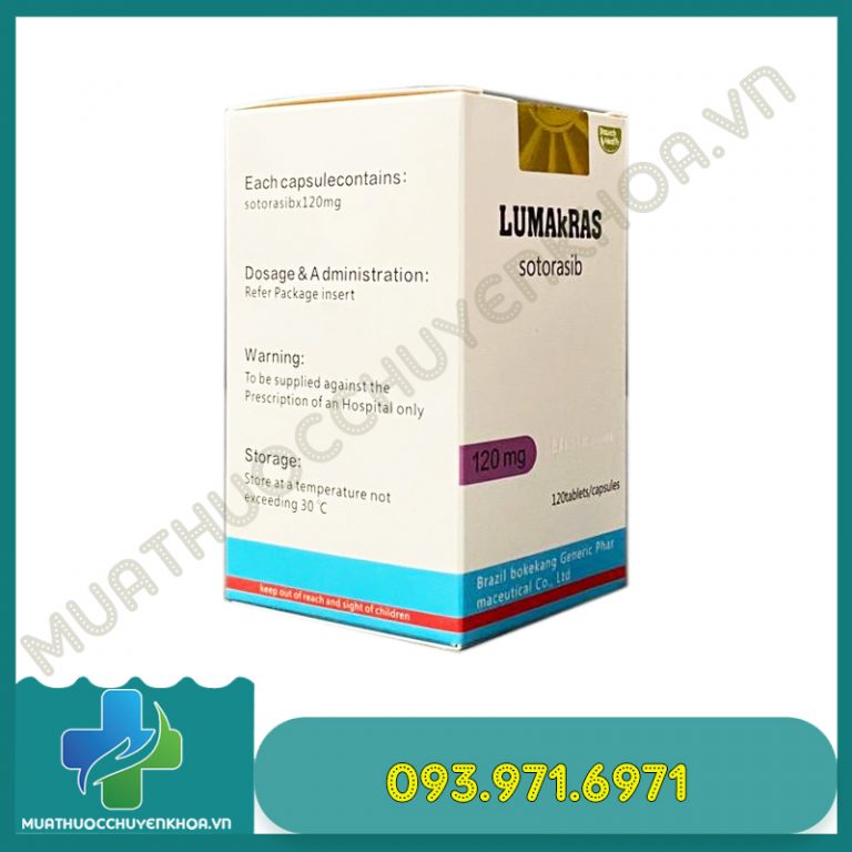 Thuốc LUMAKRAS 120mg (Sotorasib) - Điều Trị Ung Thư