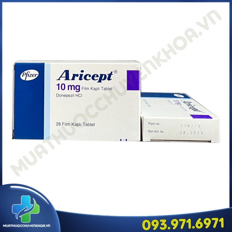 Thuốc Aricept 10mg (Donepezil) - Điều Trị Bệnh Alzheimer & Trị Sa Sút ...