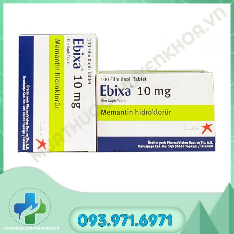 Thuốc Ebixa 10mg (Memantine) - Điều Trị Bệnh Alzheimer