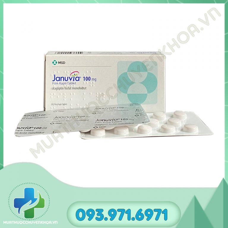 Thuốc Januvia 100mg (Sitagliptin) - Điều Trị Tiểu Đường