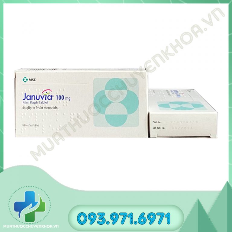 Thuốc Januvia 100mg (Sitagliptin) - Điều Trị Tiểu Đường