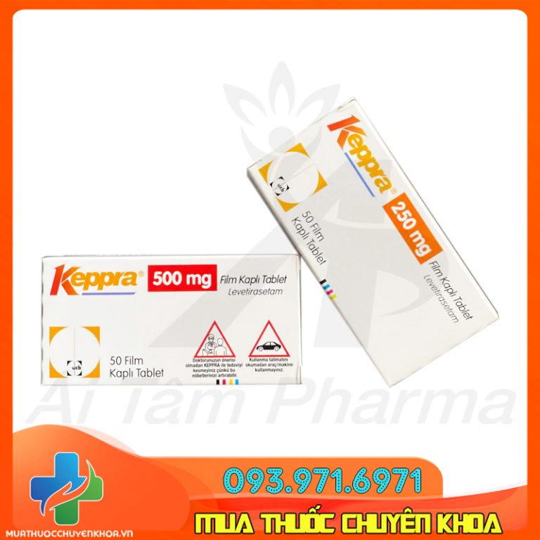 Thuốc Keppra 500mg (Levetiracetam) - Điều Trị Động Kinh Cục Bộ