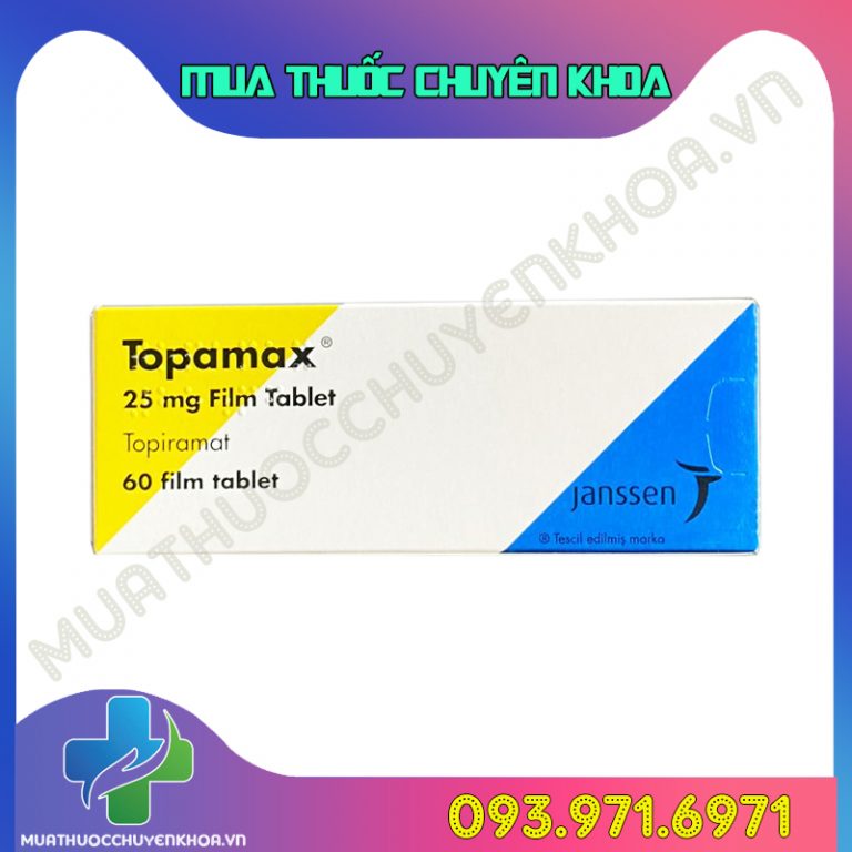 Thuốc Topamax 25mg (Topiramate) - Điều Trị Động Kinh