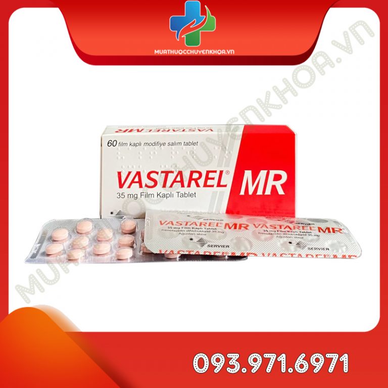 Thuốc VASTAREL MR 35mg (Trimetazidin) - Điều Trị Đau Thắt Ngực