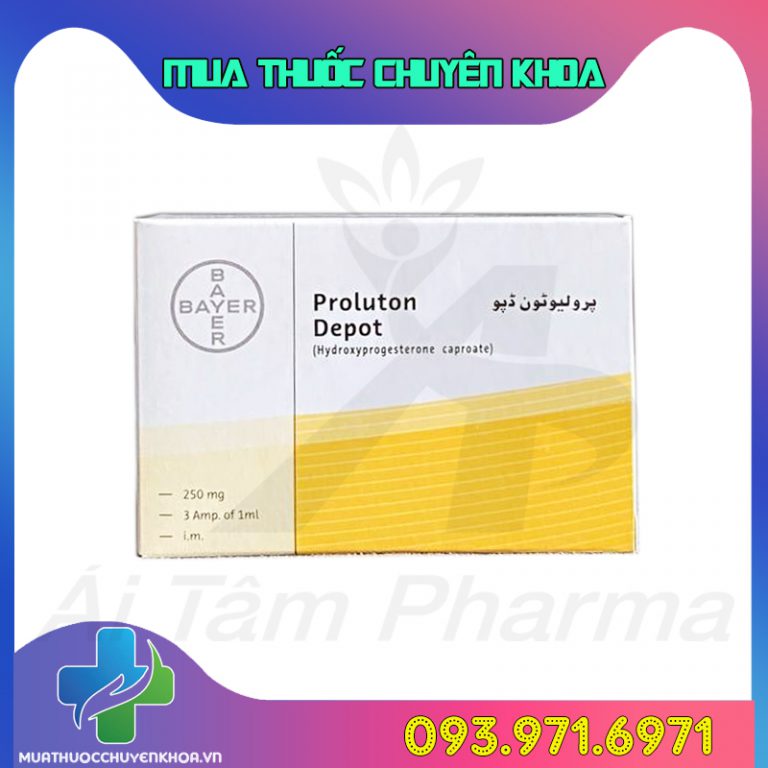 Thuốc Proluton Depot 250mg (Hydroxyprogesterone Caproate) - Ngăn Ngừa ...