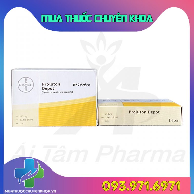 Thuốc Proluton Depot 250mg (Hydroxyprogesterone Caproate) - Ngăn Ngừa ...