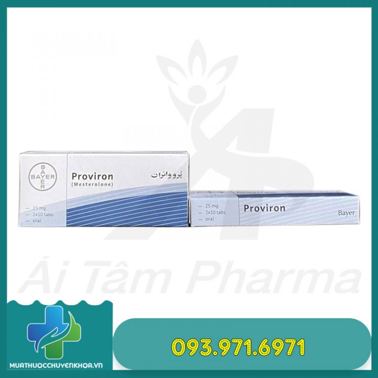 Thuốc Proviron 25mg (Mesterolone) - Điều Trị Vô Sinh