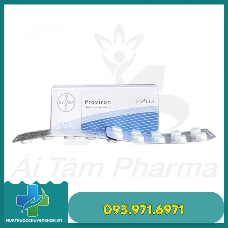 Thuốc Proviron 25mg (Mesterolone) - Điều Trị Vô Sinh