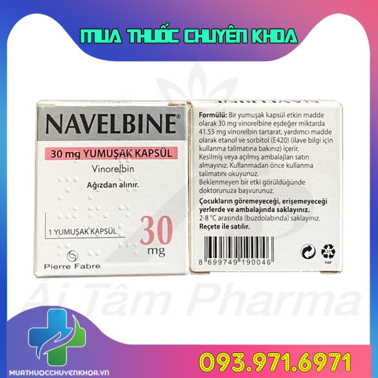 Thuốc NAVELBINE 30mg (Vinorelbine) - Điều Trị Ung Thư