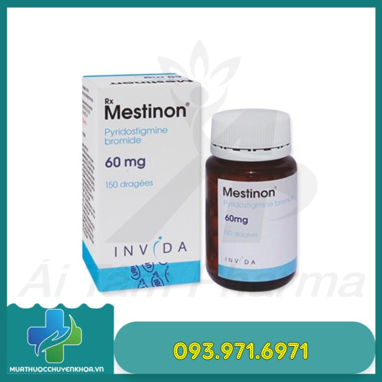 Thuốc Mestinon 60mg (Pyridostigmin bromid) - Điều Trị Nhược Cơ