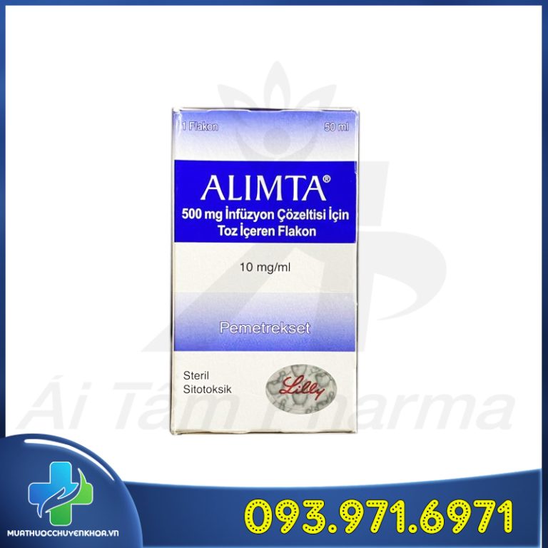 Thuốc ALIMTA 500mg/50ml (Pemetrexed) - Điều Trị Ung Thư
