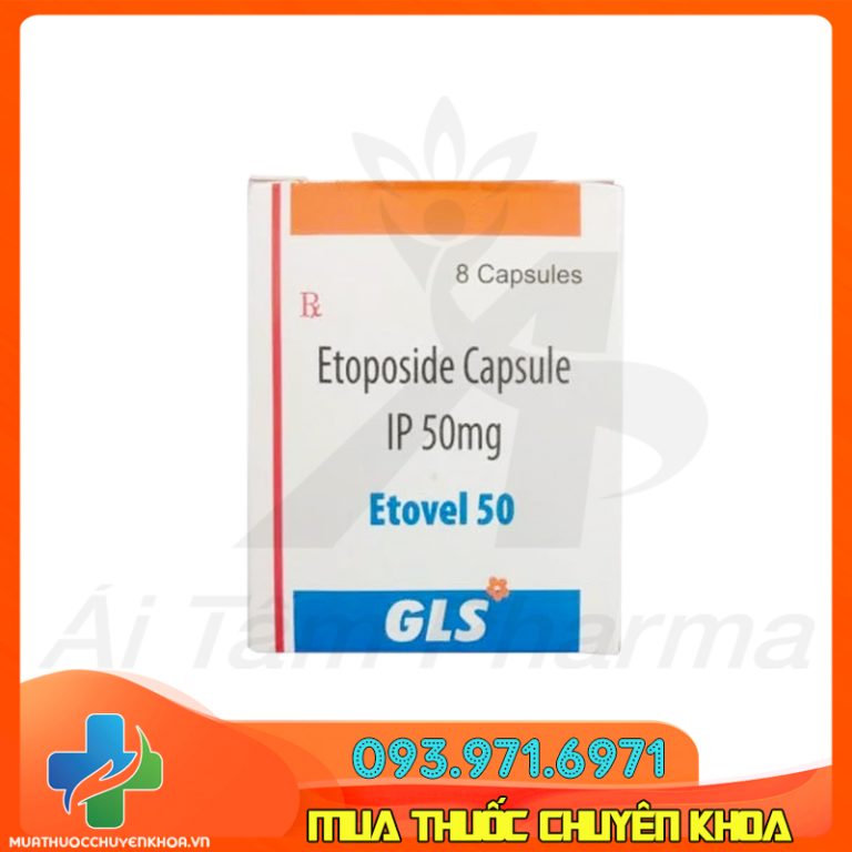 Thuốc Etovel 50 (Etoposide 50mg) - Điều Trị Ung Thư