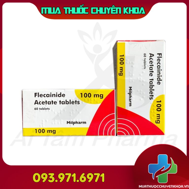 Thuốc Flecainide 100mg (Flecainide Acetate) - Điều Trị Chống Loạn Nhịp Tim